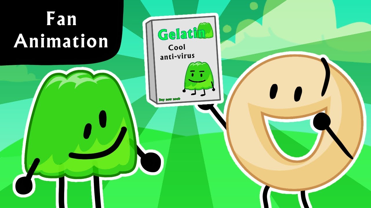 Gelatin anti-virus [a bfb fan animation] - YouTube