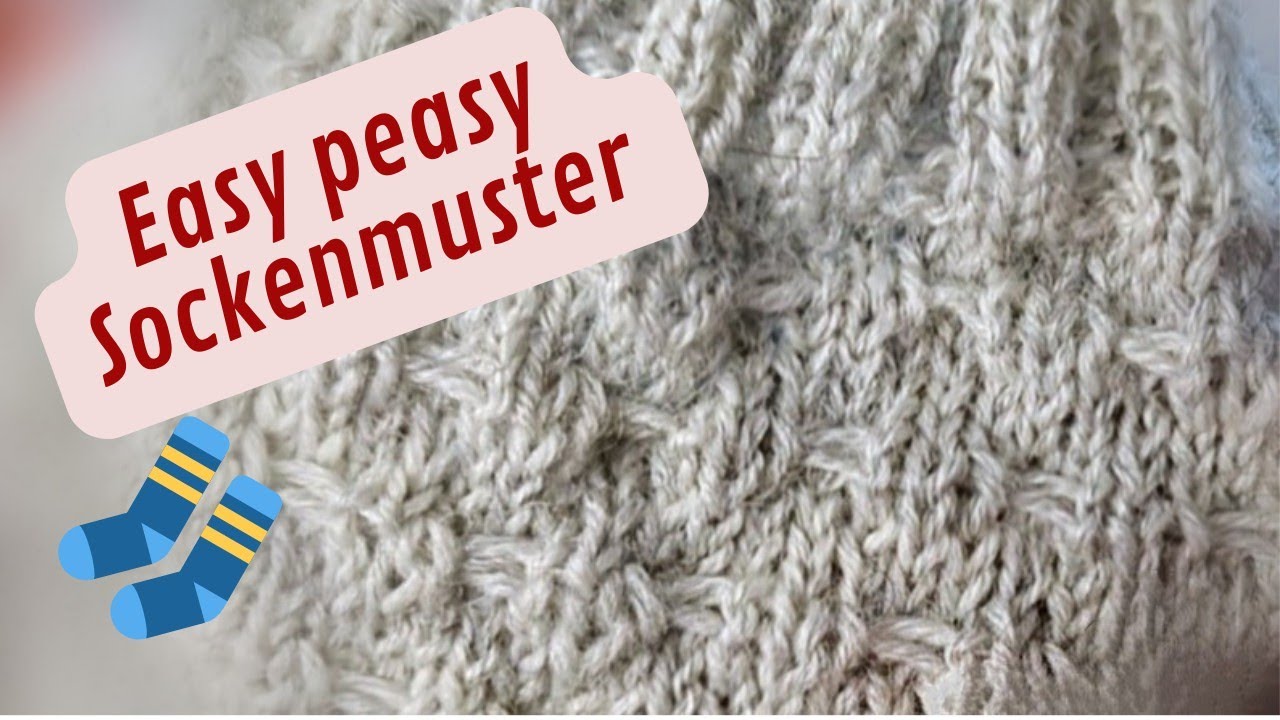 Einfaches Strickmuster mit rechten Maschen und Hebemaschen | Perfekt ...