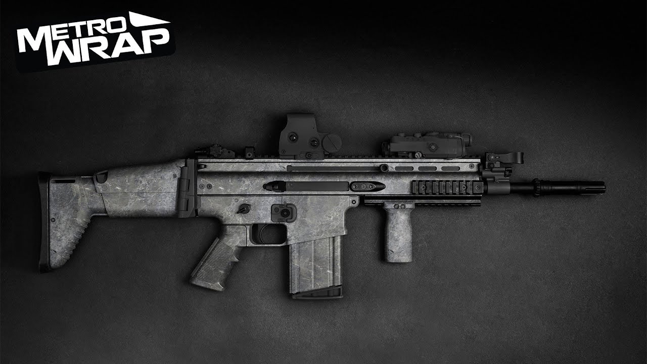 Tactical Stone Gun Skin Vinyl Wraps | GunWraps - YouTube