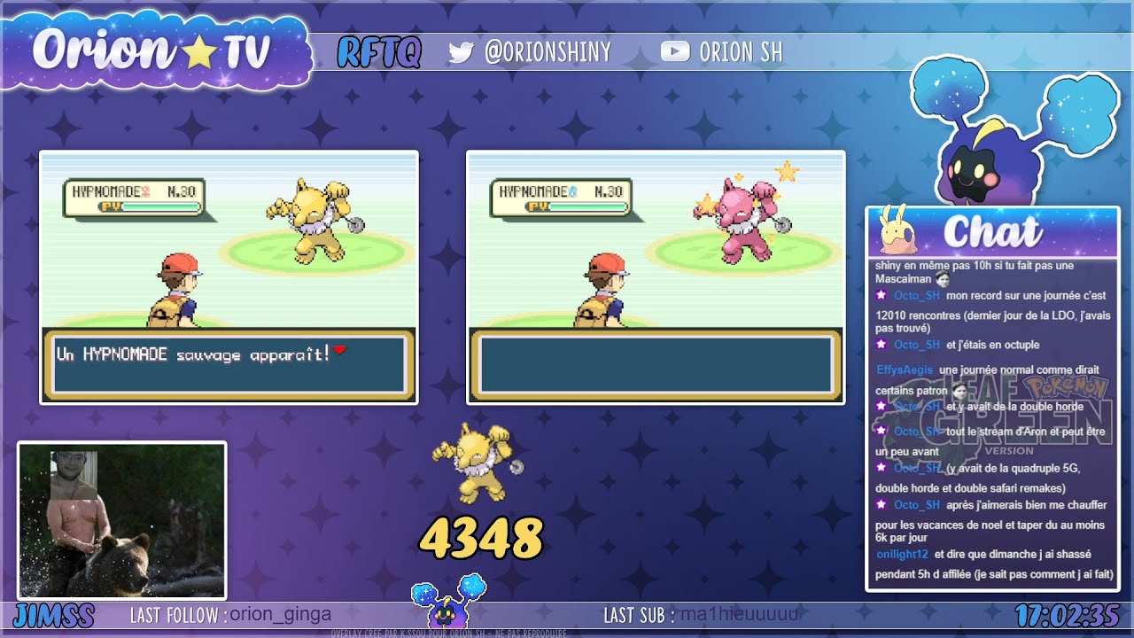 Shiny Hypnomade/Hypno [RFTQ] | Pokemon Vert feuille | #10 - YouTube