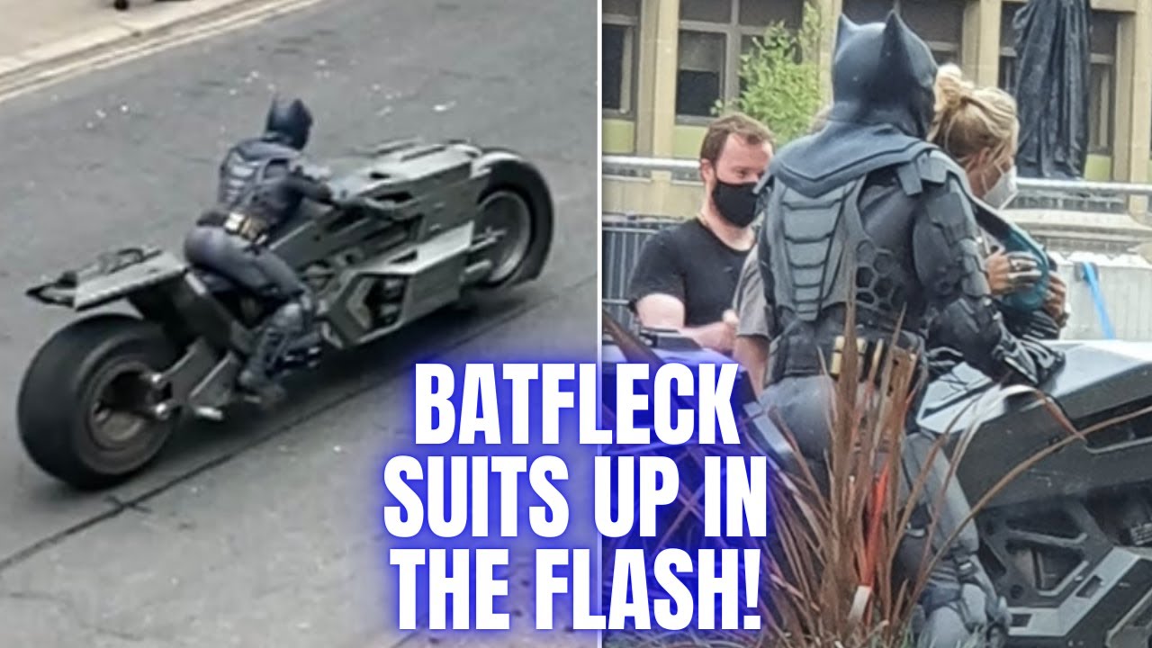 Batfleck Suits Up For The Flash Movie! | New Set Photos Show Batman And ...