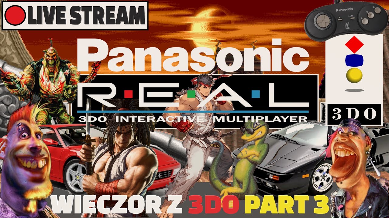LIVE - Wieczor z 3DO part 3 . Przeglad dostepnych produkcji czesc 3 - YouTube
