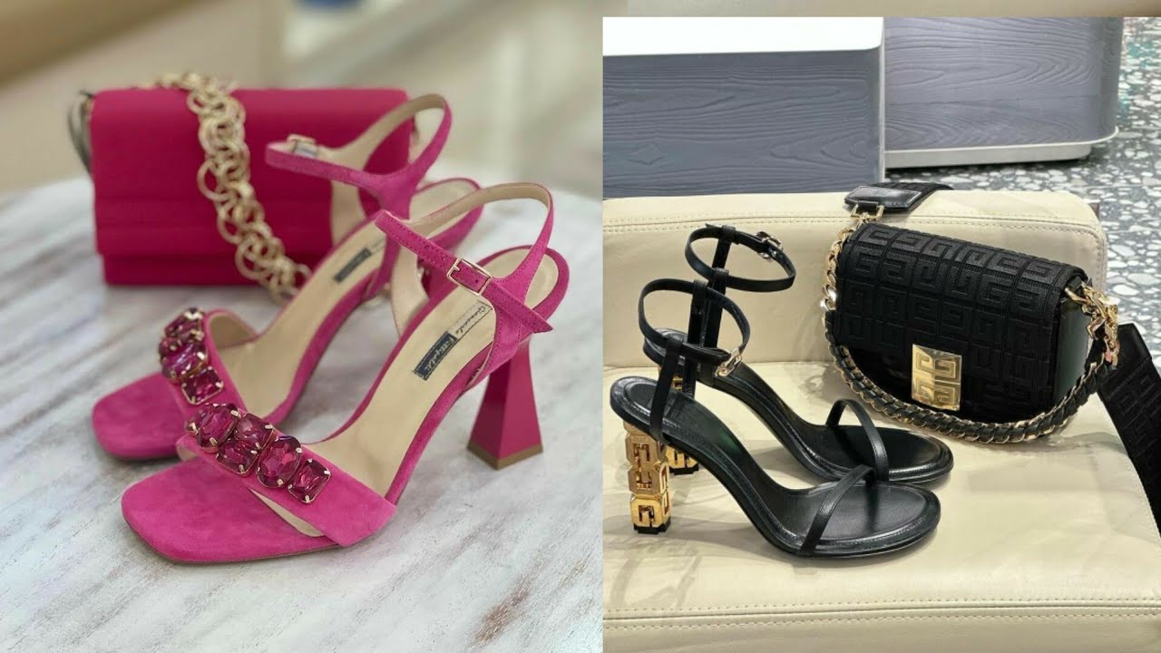 stylish shoes design ideas for girls - YouTube