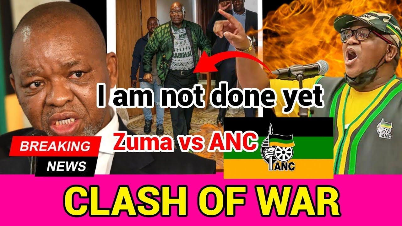 Zuma vs ANC: Chaos at Luthuli House as Power Struggle Explodes - YouTube