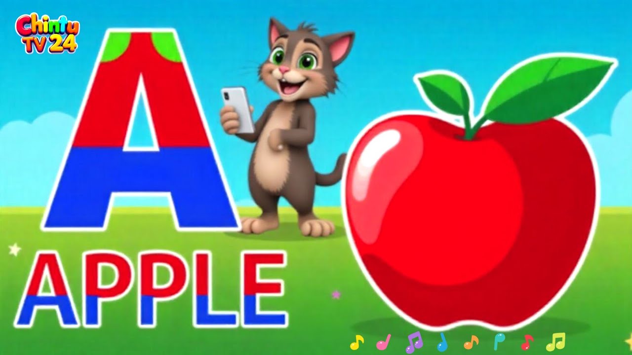 Phonics Song 3D | A for Airplane, B for Bus | Fun Alphabet Learning ...