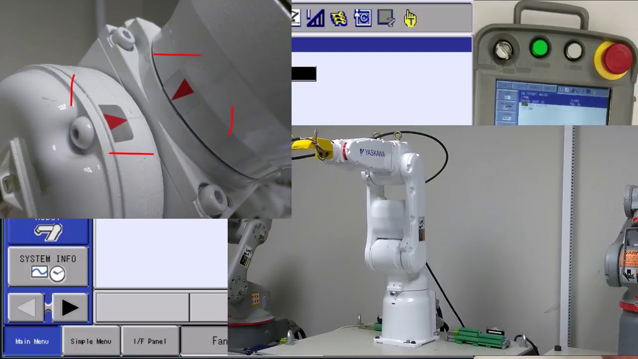 DX200 - How to set home position on all axes - YouTube