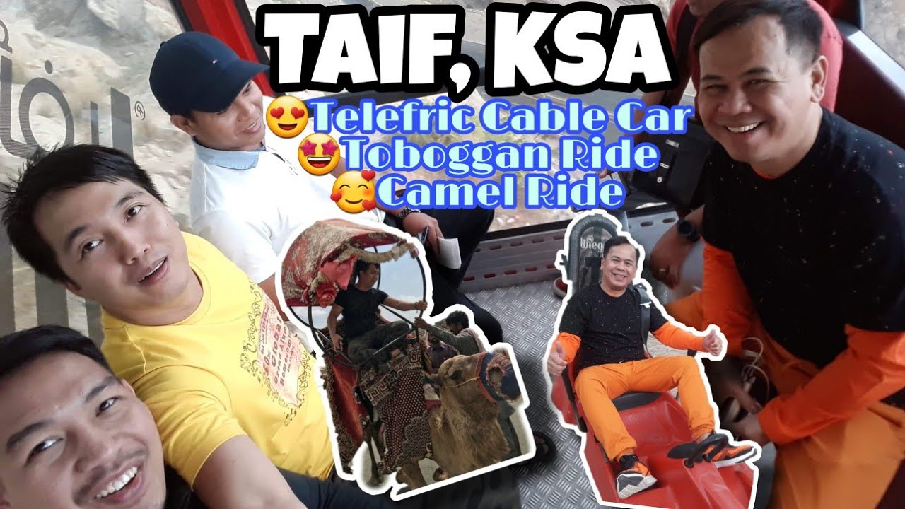 Telefric Cable Car, Toboggan and Camel Ride - Taif, Saudi Arabia - YouTube