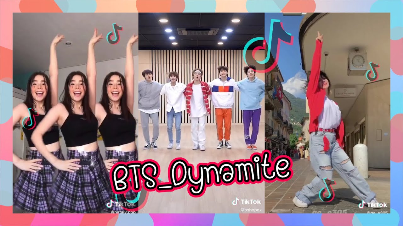 BTS Dynamite Challenge | TikTok Dance Challenge | TikTok Viral Records ...