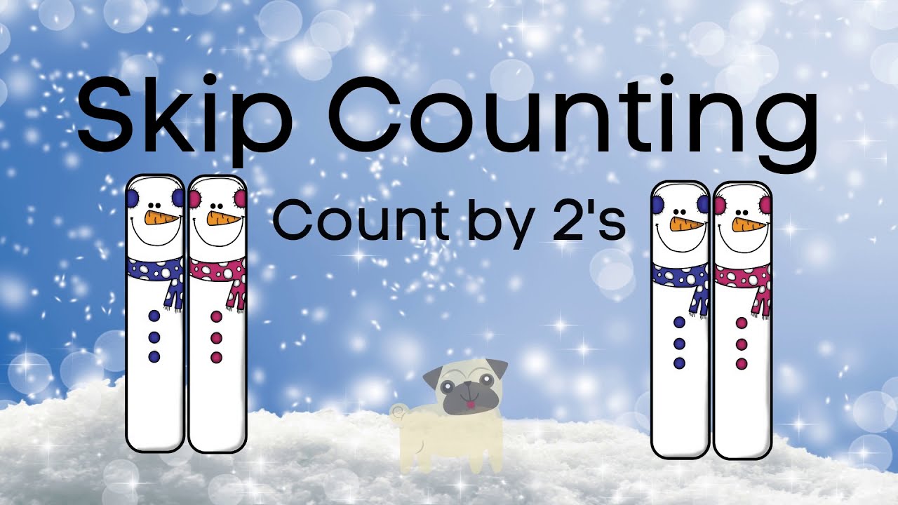 Winter Skip Counting by 2's, Math, Numeracy, Count to 20, Quantity ...