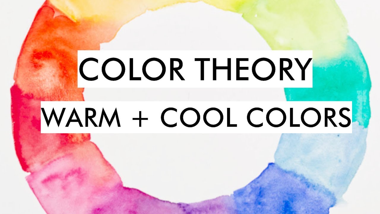 How to tell apart warm and cool colors | Color Theory tips - YouTube