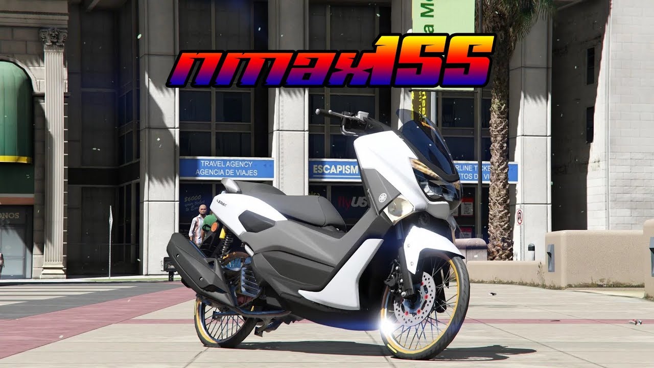 GTAV สอนลงmod Yamaha N-max - YouTube