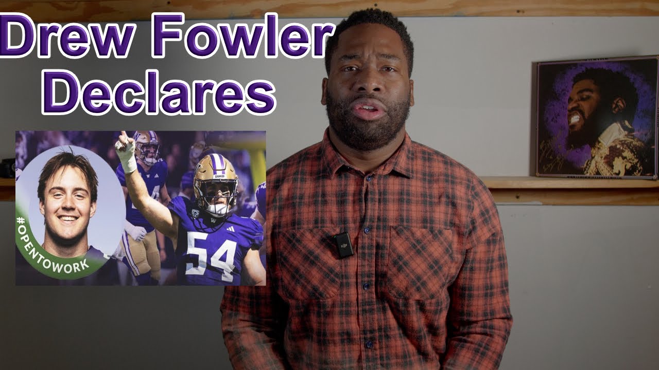 Drew Fowler Washington Huskies Football Player Commits to - YouTube