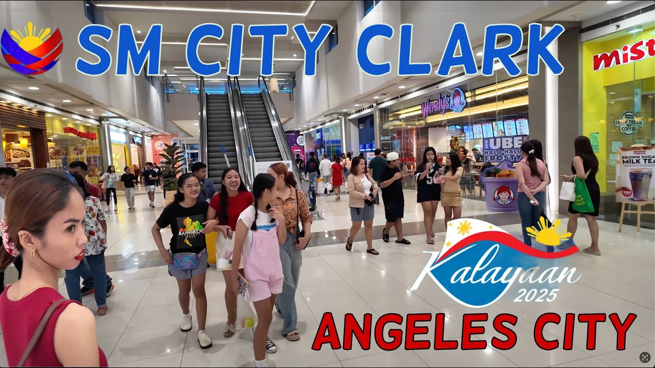 SM Clark During Philippines Independence Day | Angeles City Travel Vlog ...