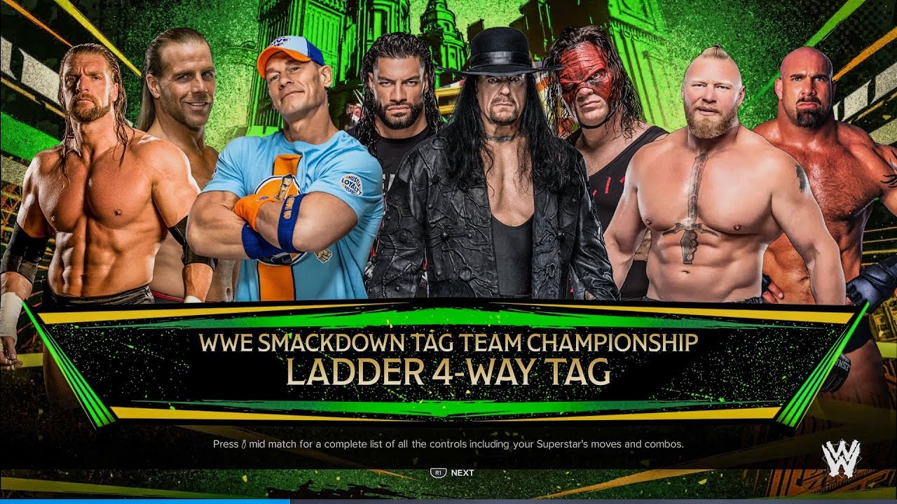 8 Men Tornado Tag Team Ladder Match | For Double Tag Team Championship ...