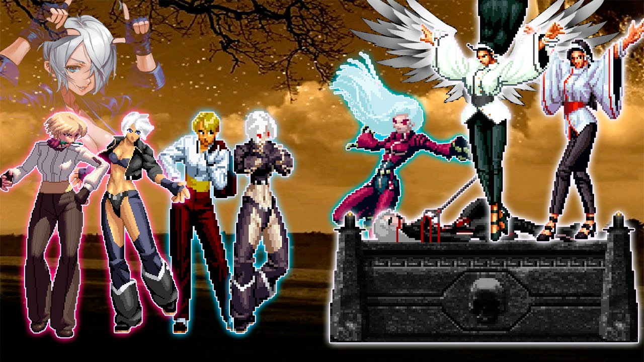 Angel/King Team VS Kula/Chizuru Team!! MUGEN - YouTube