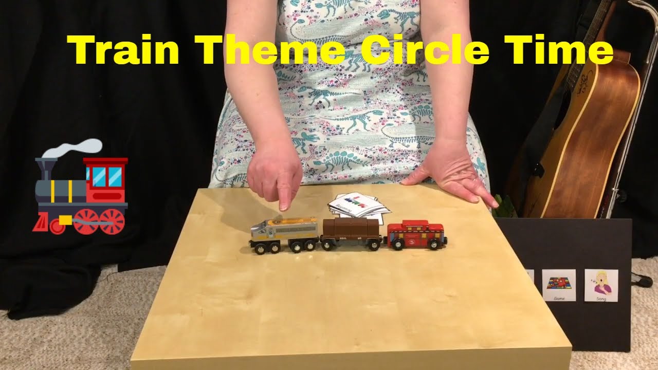 Sequencing and Train Themed Preschool Circle Time - YouTube