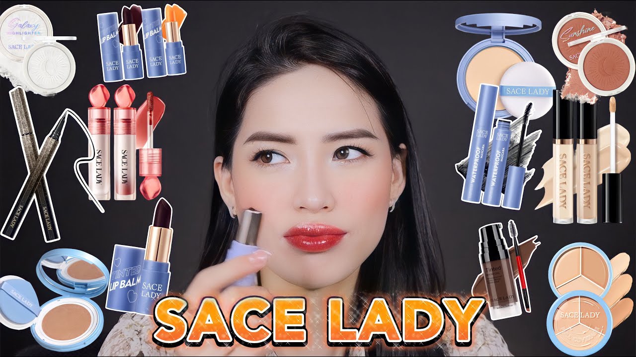 [REVIEW] Đồ Makeup Nội Địa Trung Sace Lady Hot Tóp Tóp! - YouTube