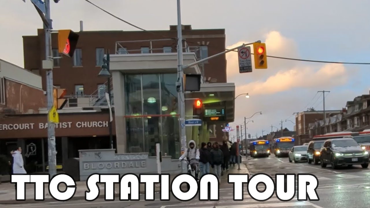 TTC Dufferin Subway Station Tour - YouTube
