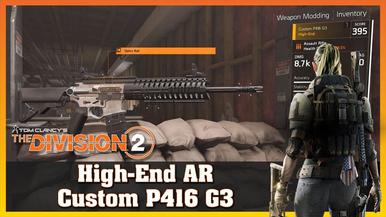 High-End | Custom P416 G3 | Assault Rifle | Firing Range Test | THE ...