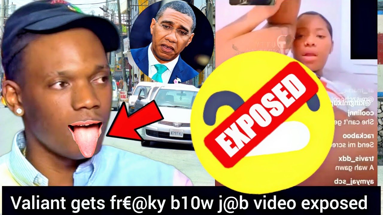 Valiant gets Fr€♡ KY B10W J@b video exposed on phone/ Andrew holness ...