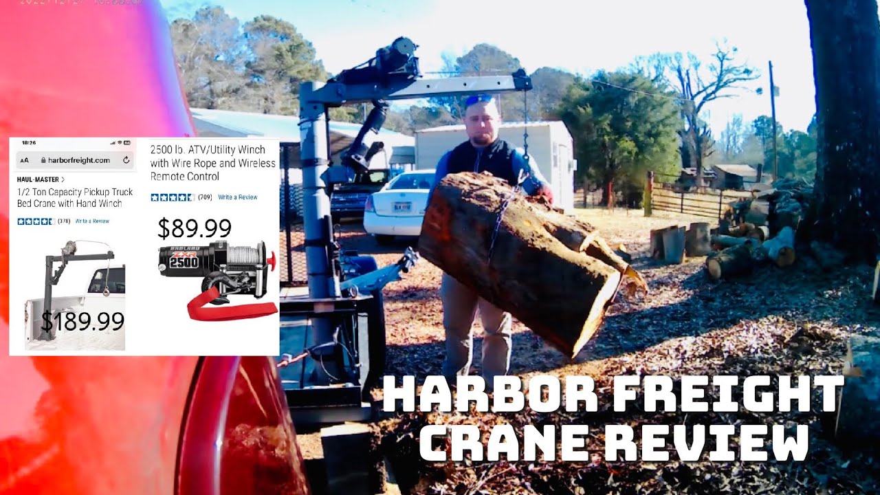 Harbor Freight Crane Review - YouTube