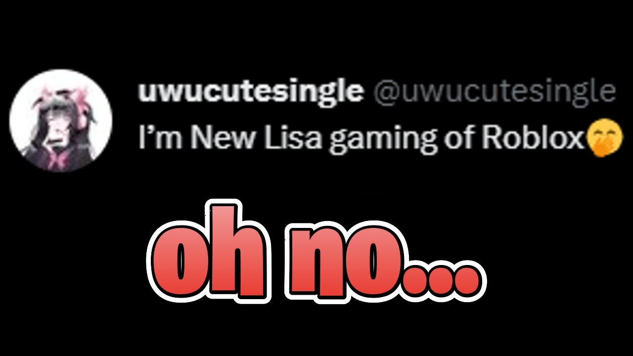 she is the new lisa gaming... (roblox news) - YouTube