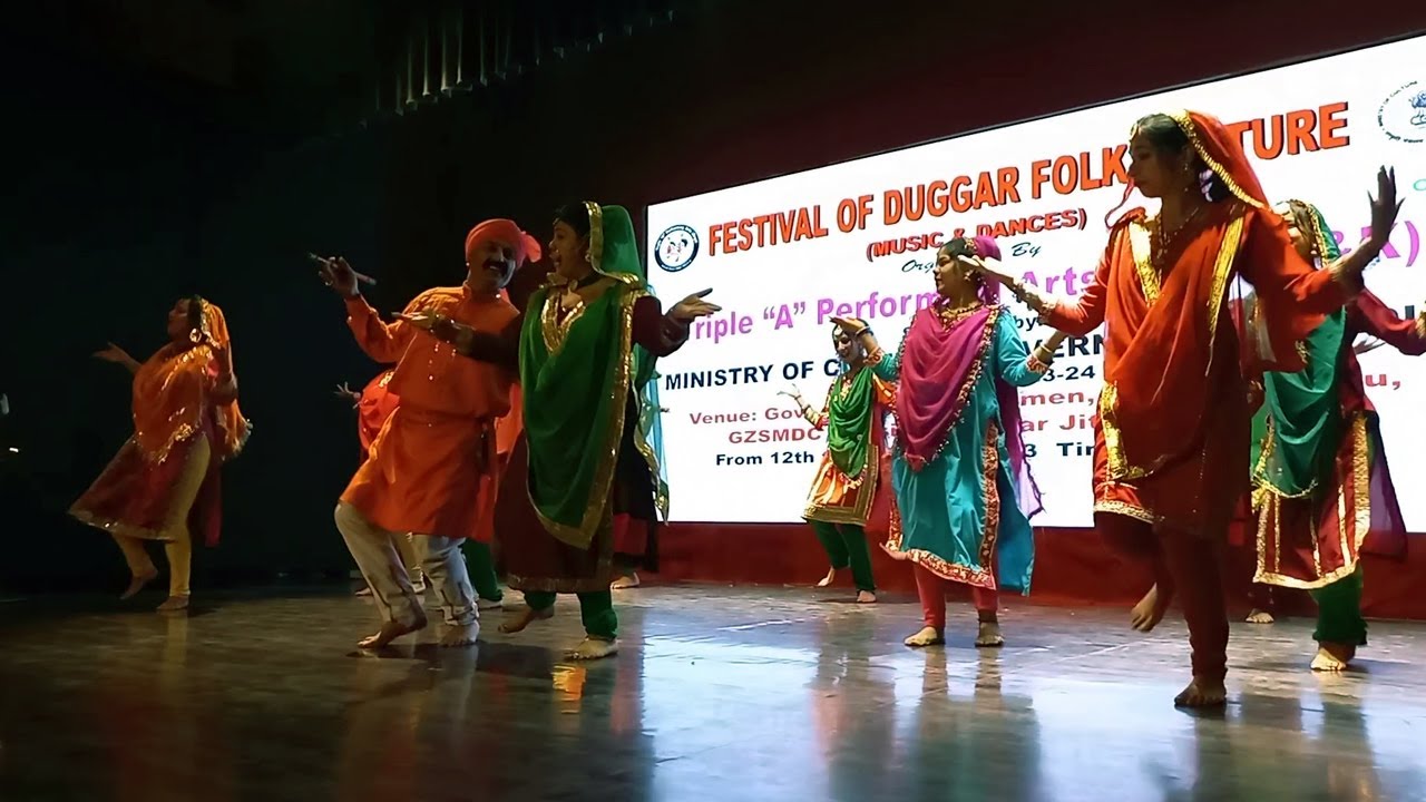 Festival To Celebrate Dogra Folk Culture Held in Jammu - YouTube