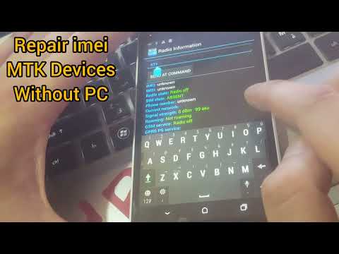 REPAIR IMEI MTK WITHOUT PC اصلاح رقم imei لأجهزة mtk بدون كمبيوتر - YouTube
