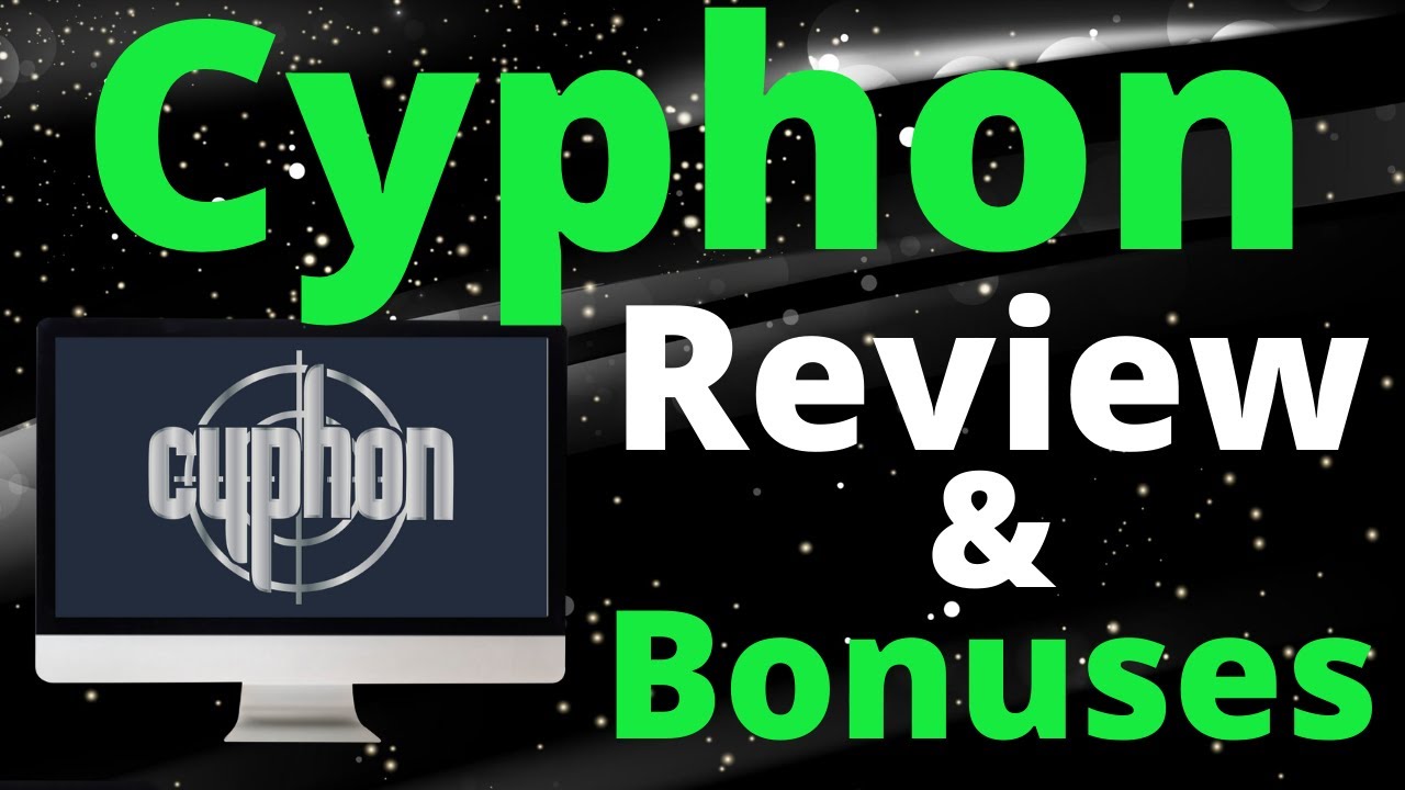 Cyphon Review With Demo👷 ⚠️Stop! Don't Buy Cyphon ⚠️Without 🔥My Bonuses ...