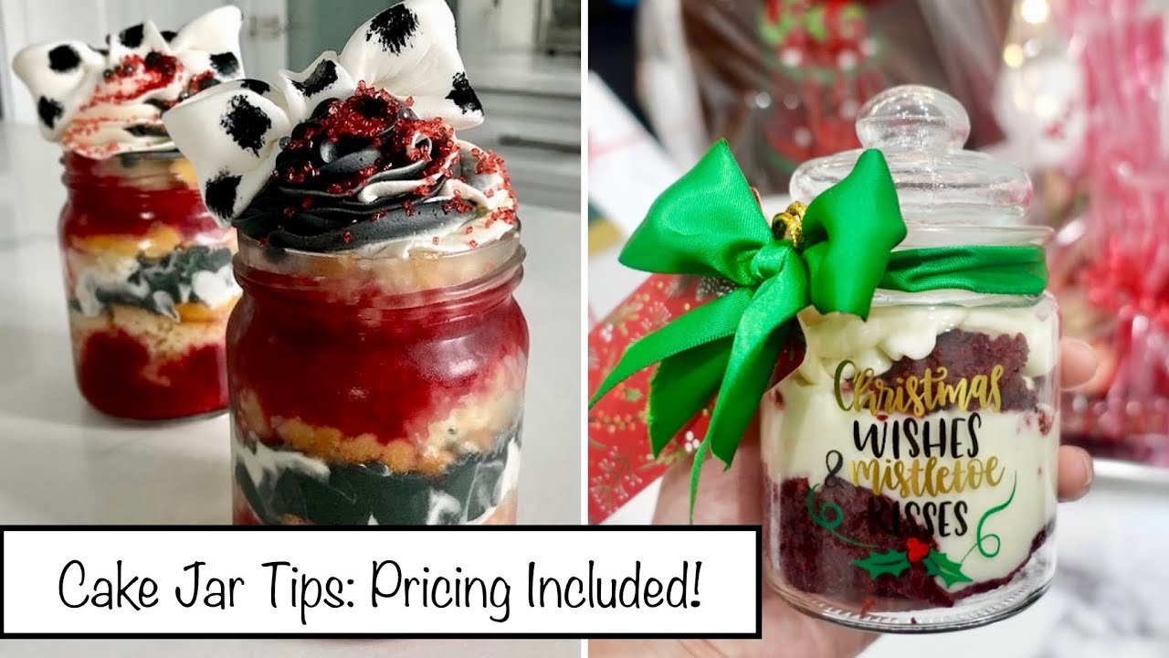 Making and Selling Cake Jar Tips | Vlogmas 2021 Day 17 - YouTube