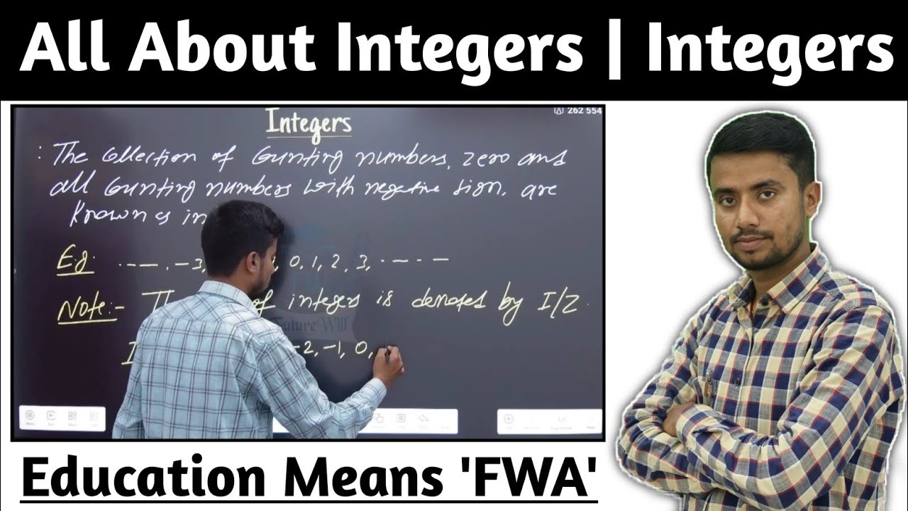 All About Integers | Positive & Negative Integers | What are Integers ...
