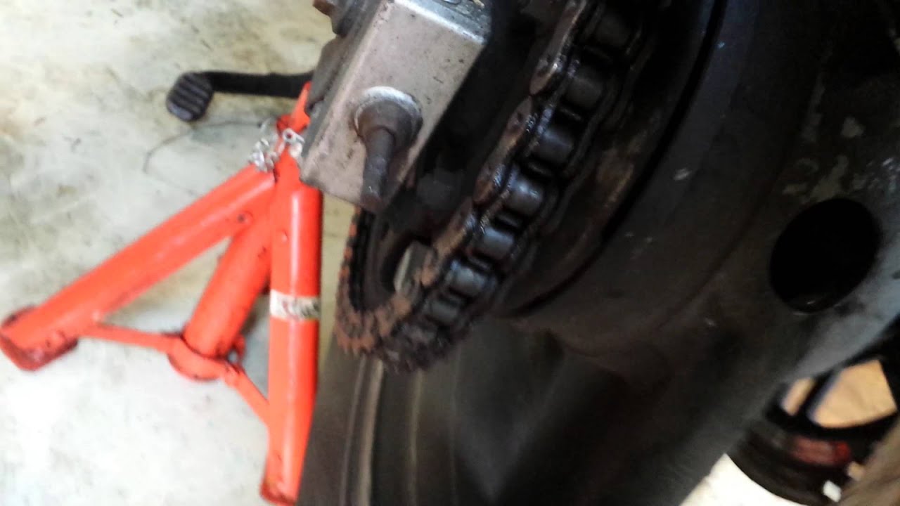 Zzr600d cush drive play - YouTube