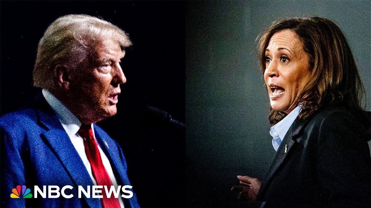 Harris and Trump prepare for crucial debate showdown - YouTube