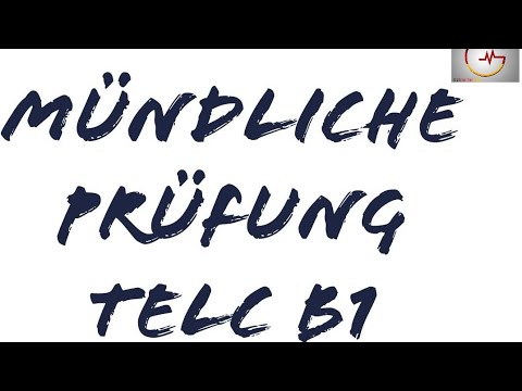 Mündliche Prüfung B1 Telc. Örnək bir videodur.#Deutschlernen.Whatsapp: +49 15563 711215