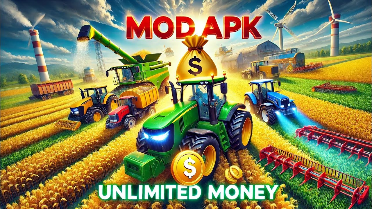 "Farming Simulator 18 MOD APK 🚜 | Unlimited Money & Machines 💰🔥" - YouTube