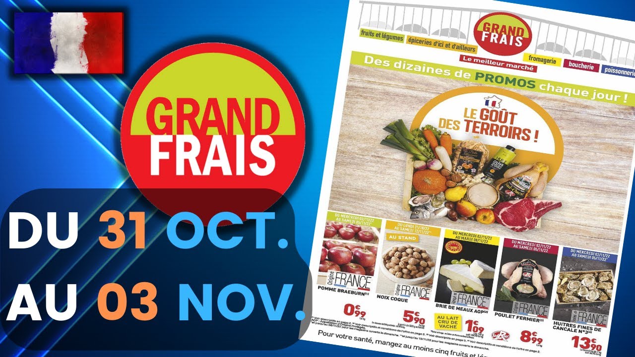 catalogue GRAND FRAIS du 31 octobre au 3 novembre 2022 Arrivage ...