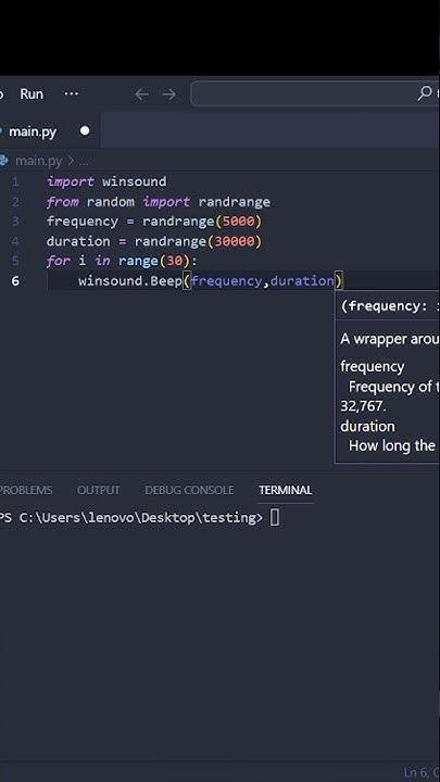 Prank your friend using python 😂💥 #coding - YouTube