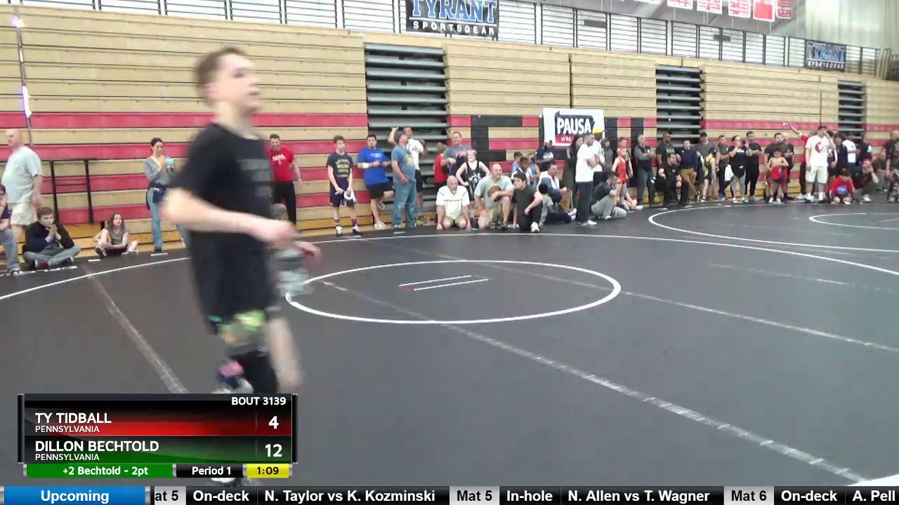14U 130 Ty Tidball Pennsylvania Vs Dillon Bechtold Pennsylvania - YouTube