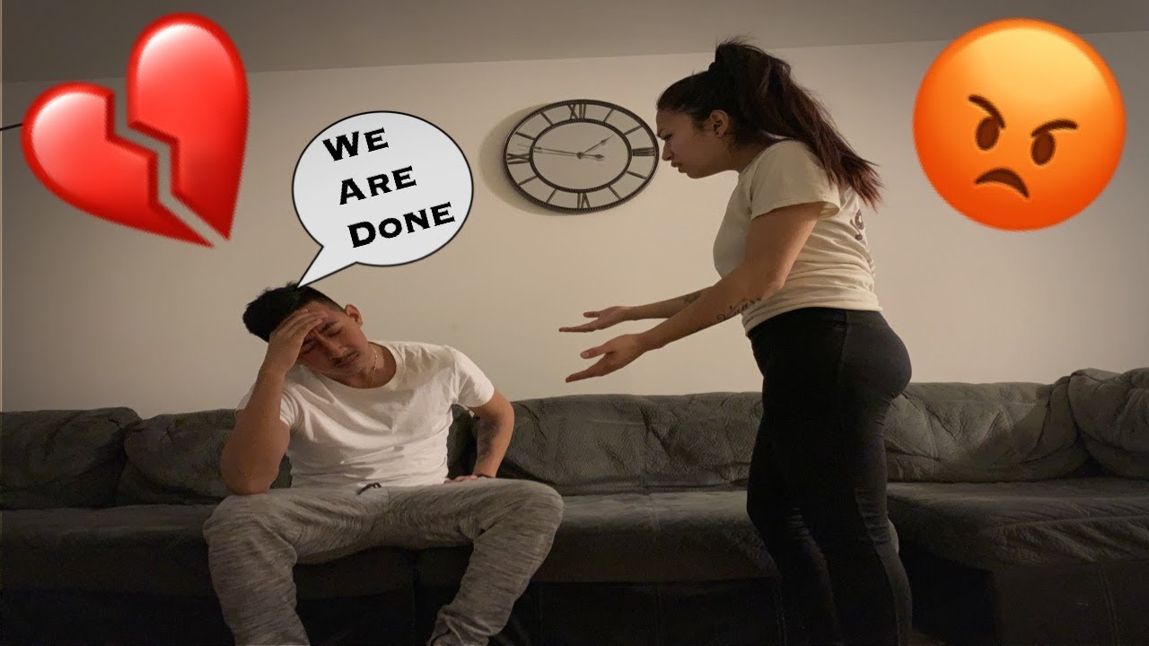 BREAK UP PRANK ON GIRLFRIEND! (FAIL) - YouTube