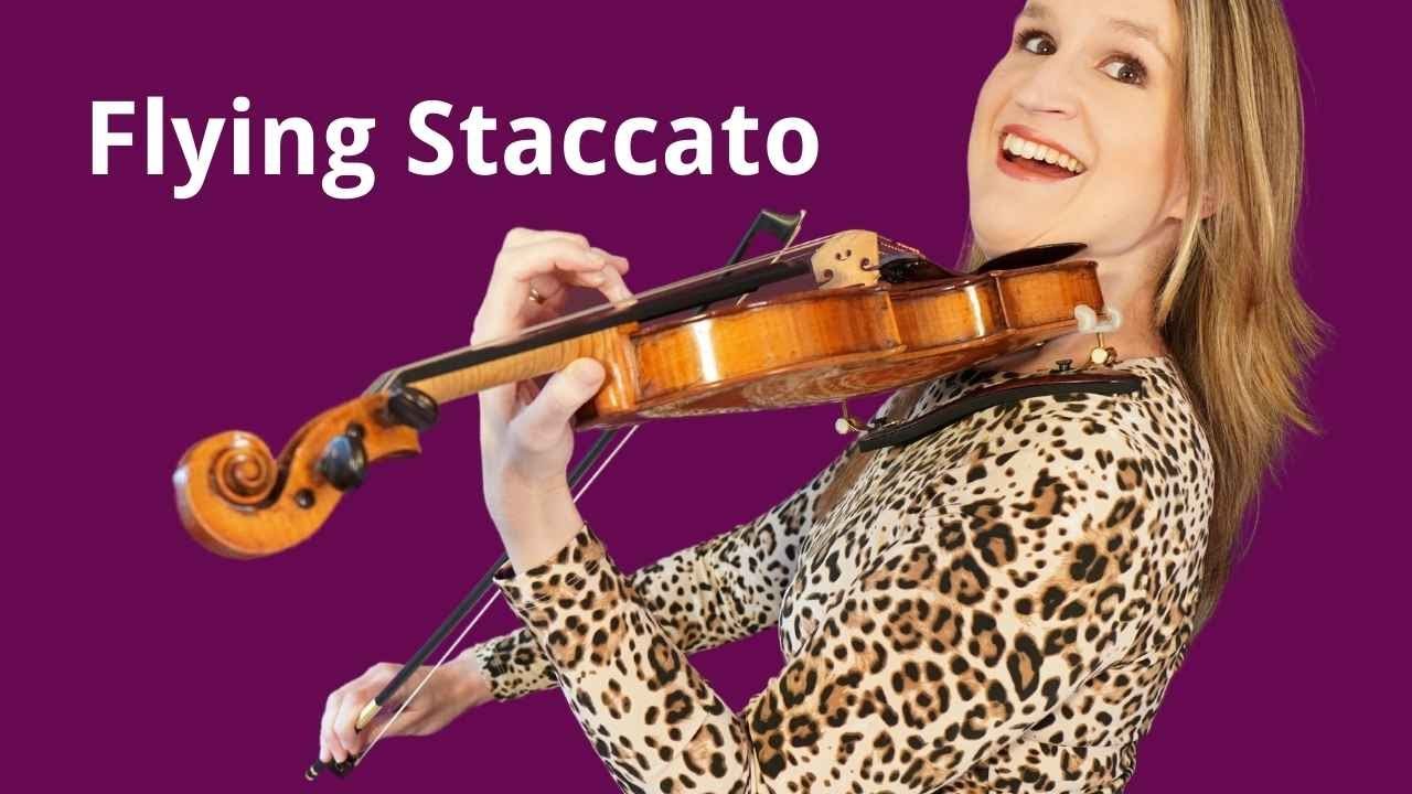 FLYING STACCATO Violin Bowing Technique - YouTube