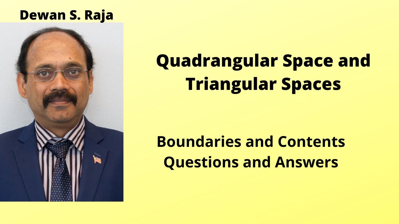 Quadrangular Space and Triangular Spaces - YouTube