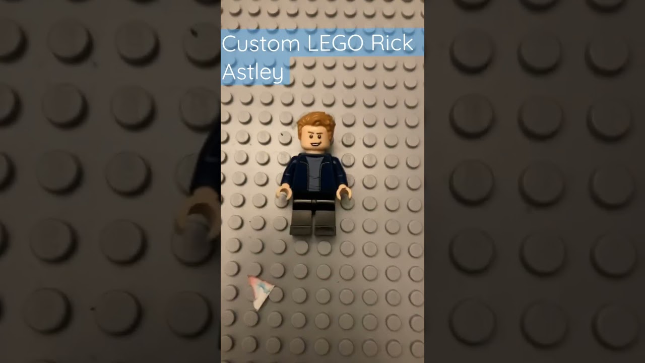 Custom LEGO Rick Astley #shorts #rickroll #lego - YouTube