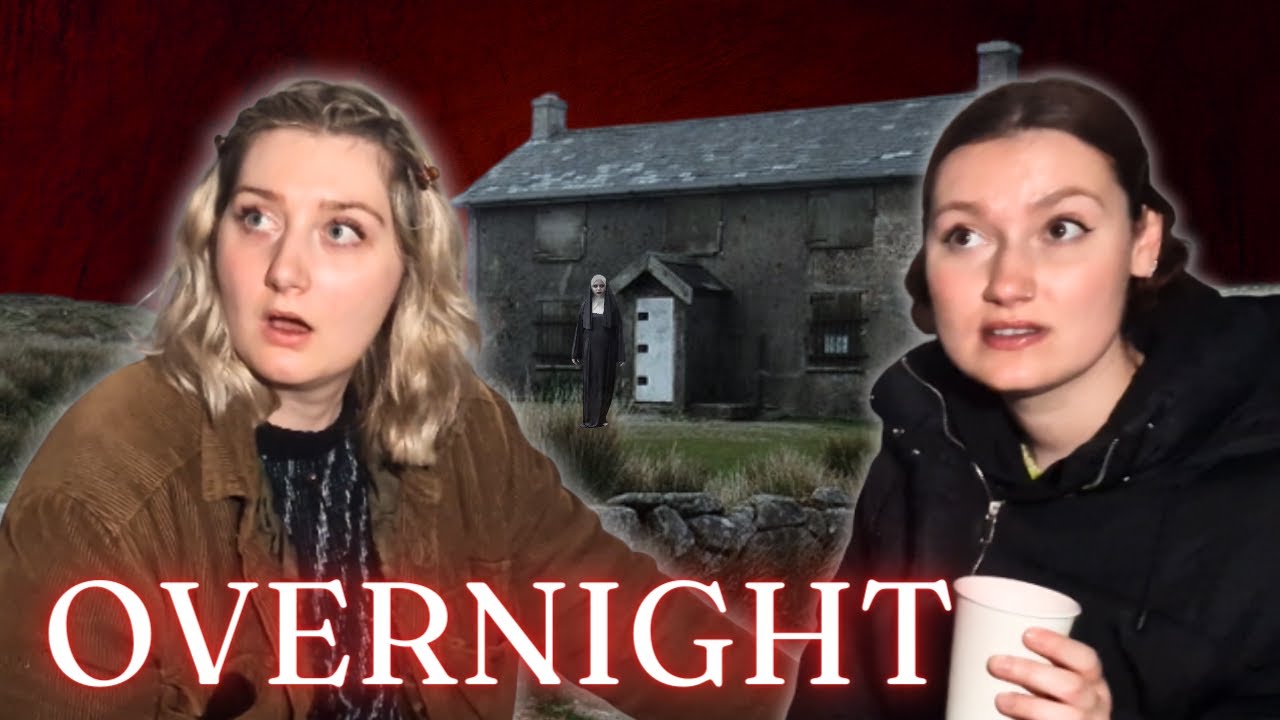 OVERNIGHT in an ISOLATED and HAUNTED Bunkhouse - YouTube