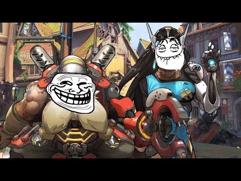 Overwatch: Troll team - YouTube