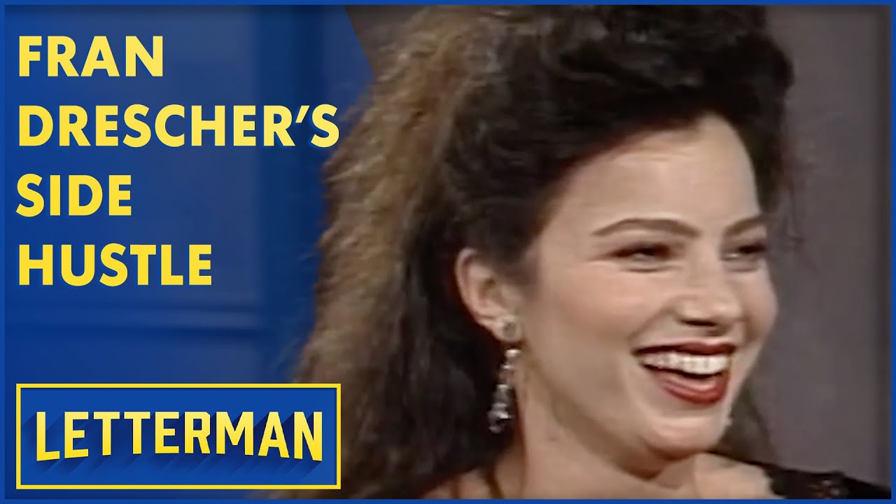 Fran Drescher Shows Off Her Side Hustle | Letterman - YouTube