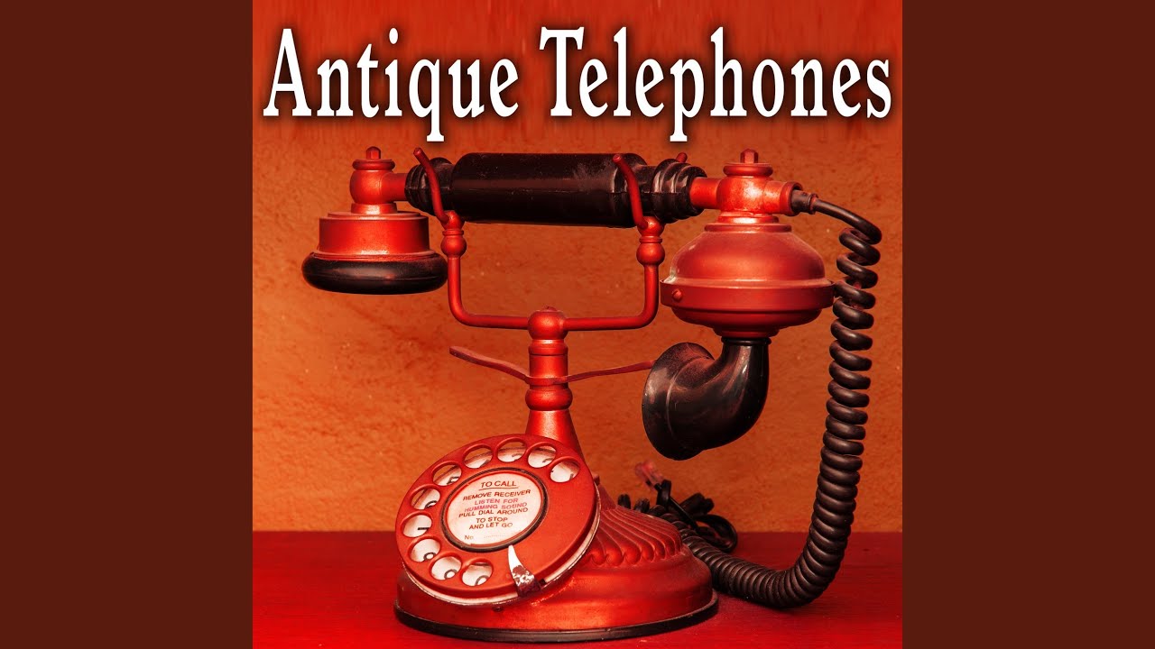 1952 Antique Rotary Telephone: Slam Receiver Down - YouTube