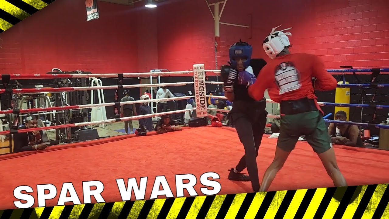 NON STOP ACTION! Intense Boxing Drill ! SPAR WARS - YouTube