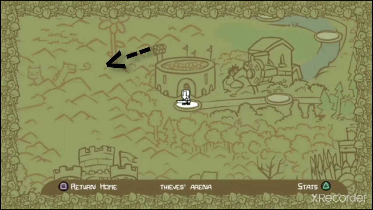 castle crashers map secrets #2 - YouTube