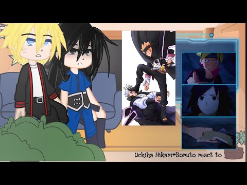 Uchiha Hikari+Boruto react to Boruto and Sarada!/Part 2-2/BoruSara/TBV/~{The._.Vinter}~/🇹🇷🇺🇸/