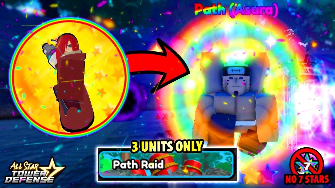 3 Units Speedrun Path Raid (No 7 Stars) - ASTD - YouTube